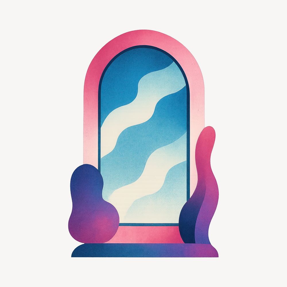 Mirror Abstract Illustration Art Images | Free Photos, PNG Stickers ...