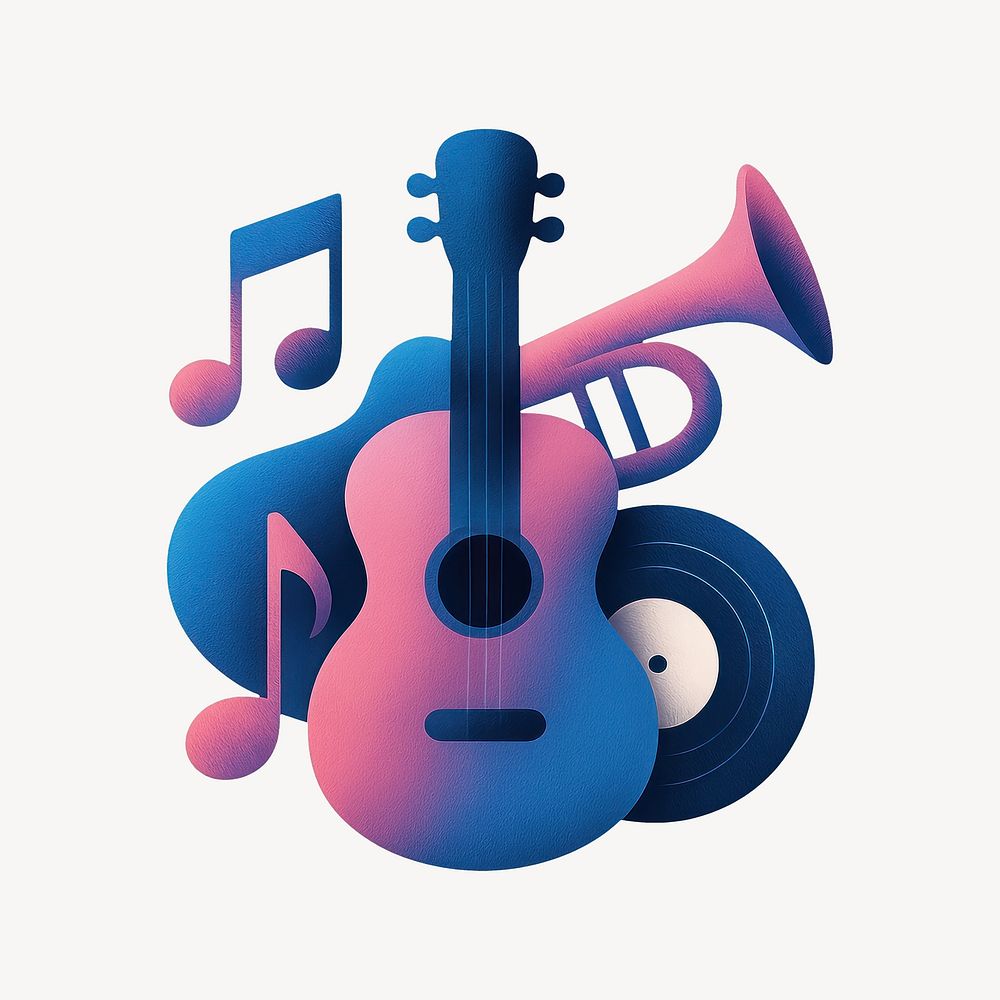 Music Instruments Black And White Drawing Musical Images | Free Photos ...