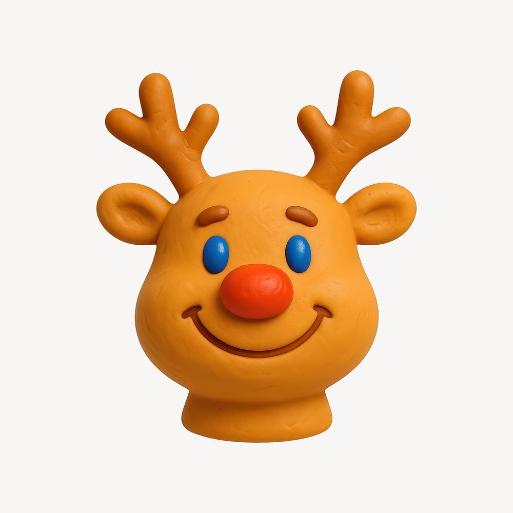 Reindeer Head Background Face Images | Free Photos, PNG Stickers ...