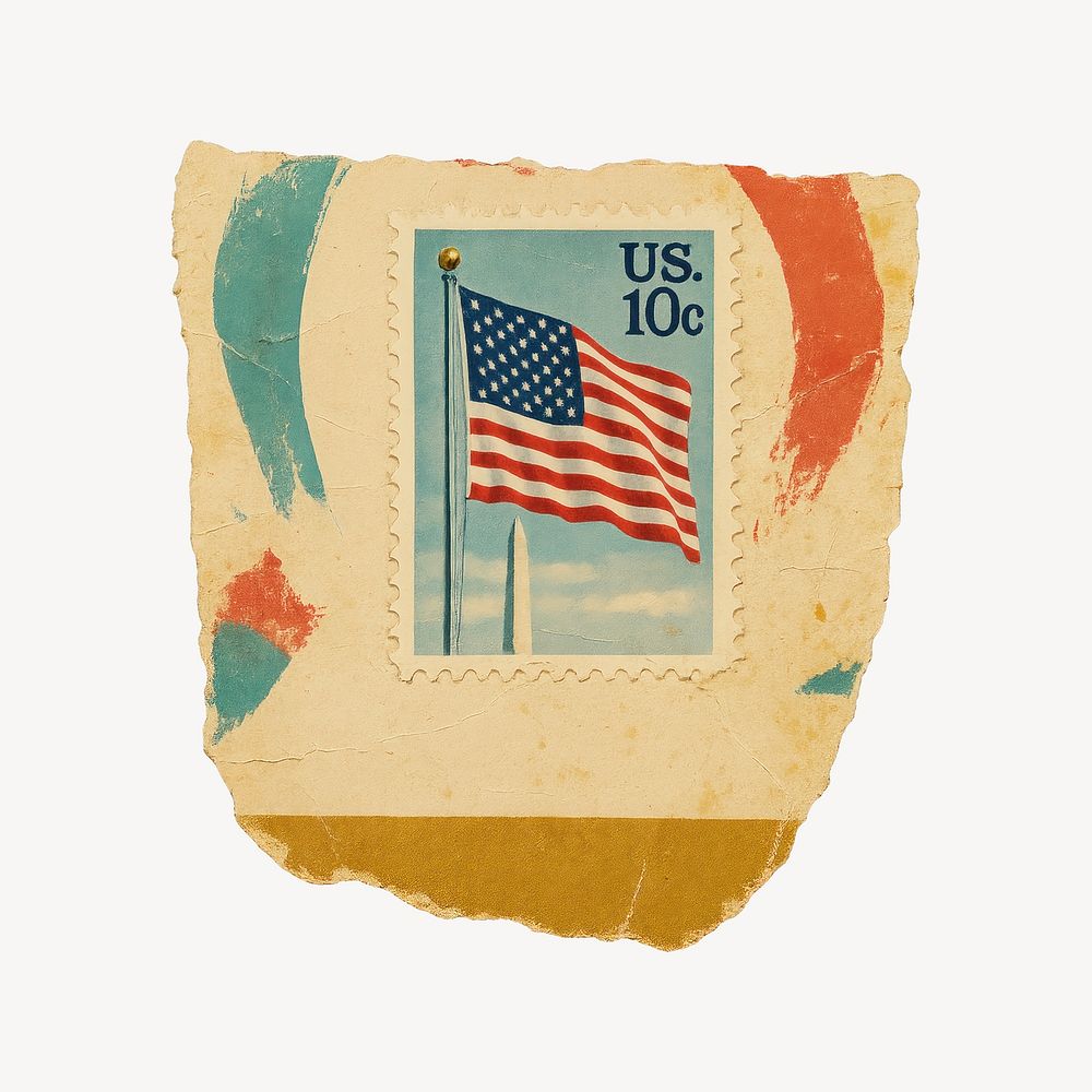 Old Flags Art PNG Design Postage Stamp Images | Free Photos, PNG ...