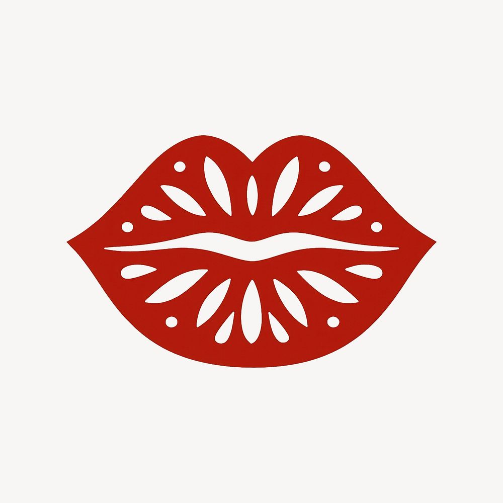 Lip+stencil PNG Images | Free Photos, PNG Stickers, Wallpapers ...