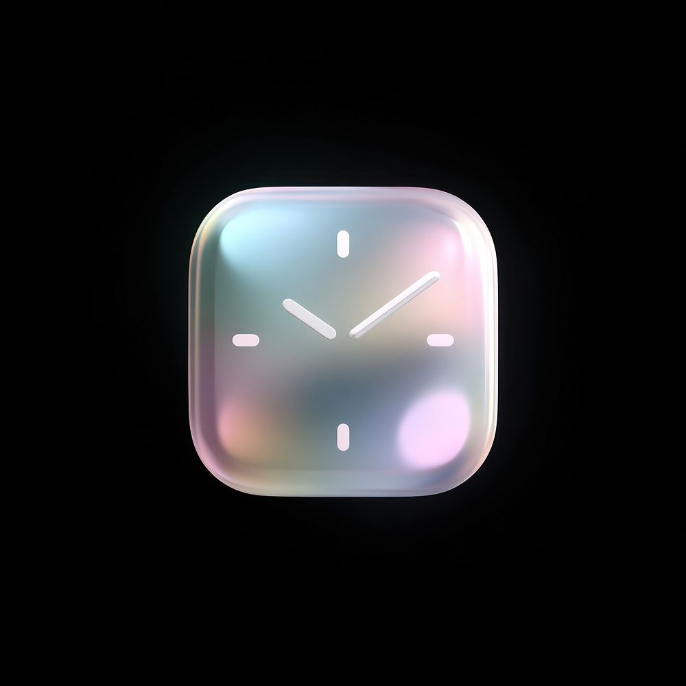 Glow Clock Icon Images | Free Photos, PNG Stickers, Wallpapers ...