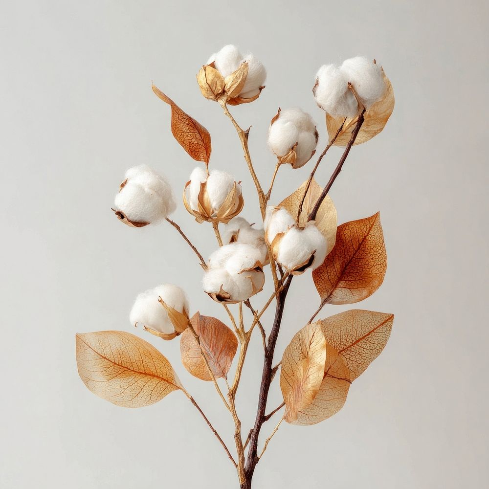 Cotton Plant PNG Art Images | Free Photos, PNG Stickers, Wallpapers ...