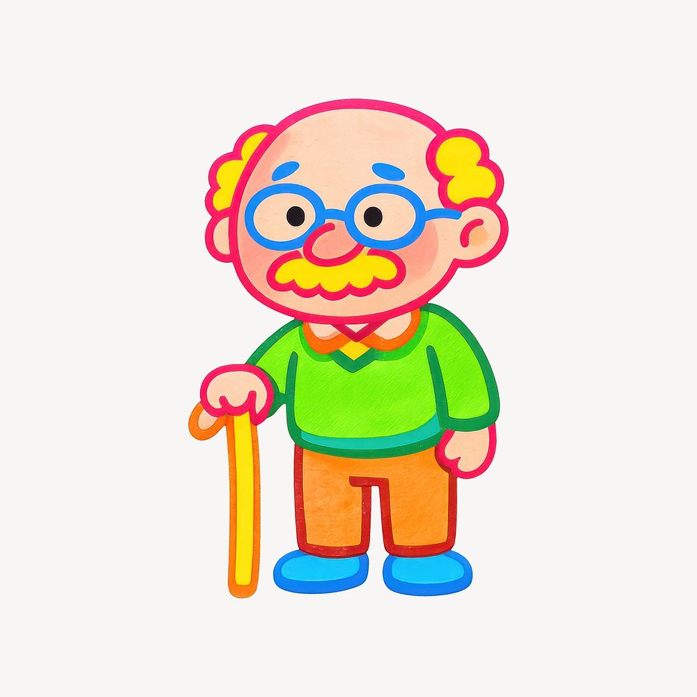 Grandfather+cartoon+png+images Textures Images | Free Photos, PNG ...