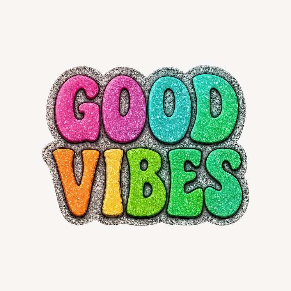 Positive+words+stickers Design Images | Free Photos, PNG Stickers ...