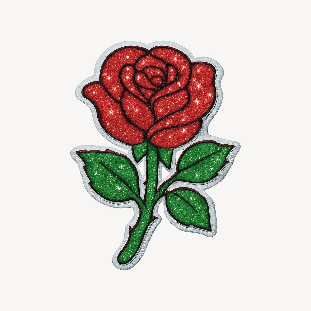 Roses+with+glitter PNG Floral Border Design Images | Free Photos, PNG ...