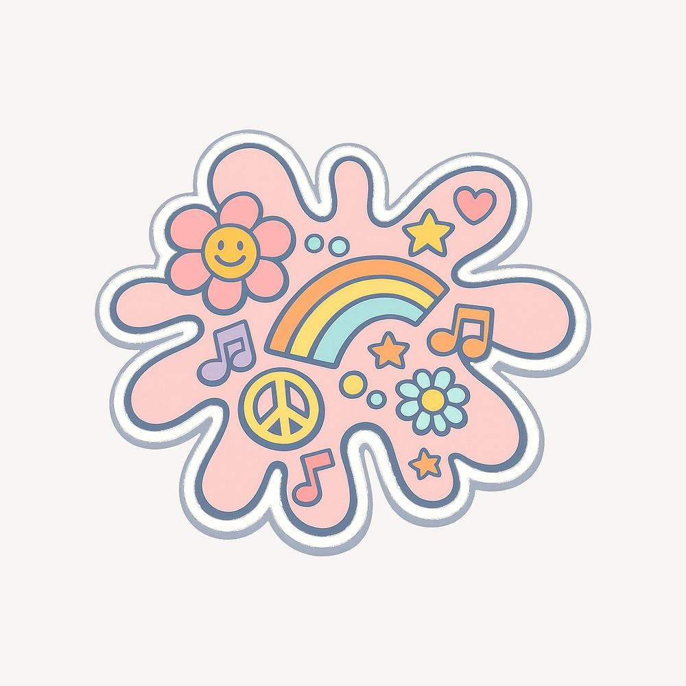 Rainbow Paintings Design Images | Free Photos, PNG Stickers, Wallpapers ...