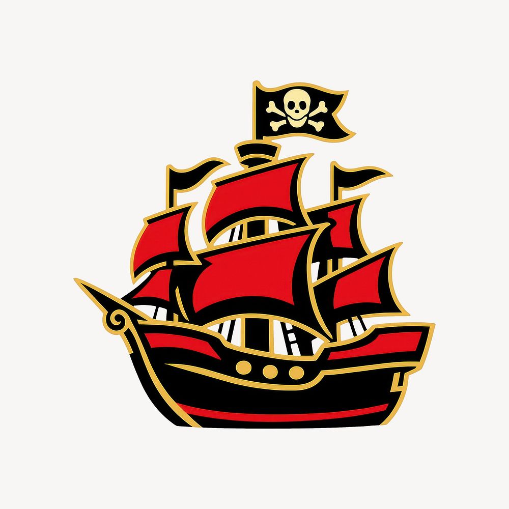 Ship+icon Isolated Gradient Transparent Black Gold Images | Free Photos ...