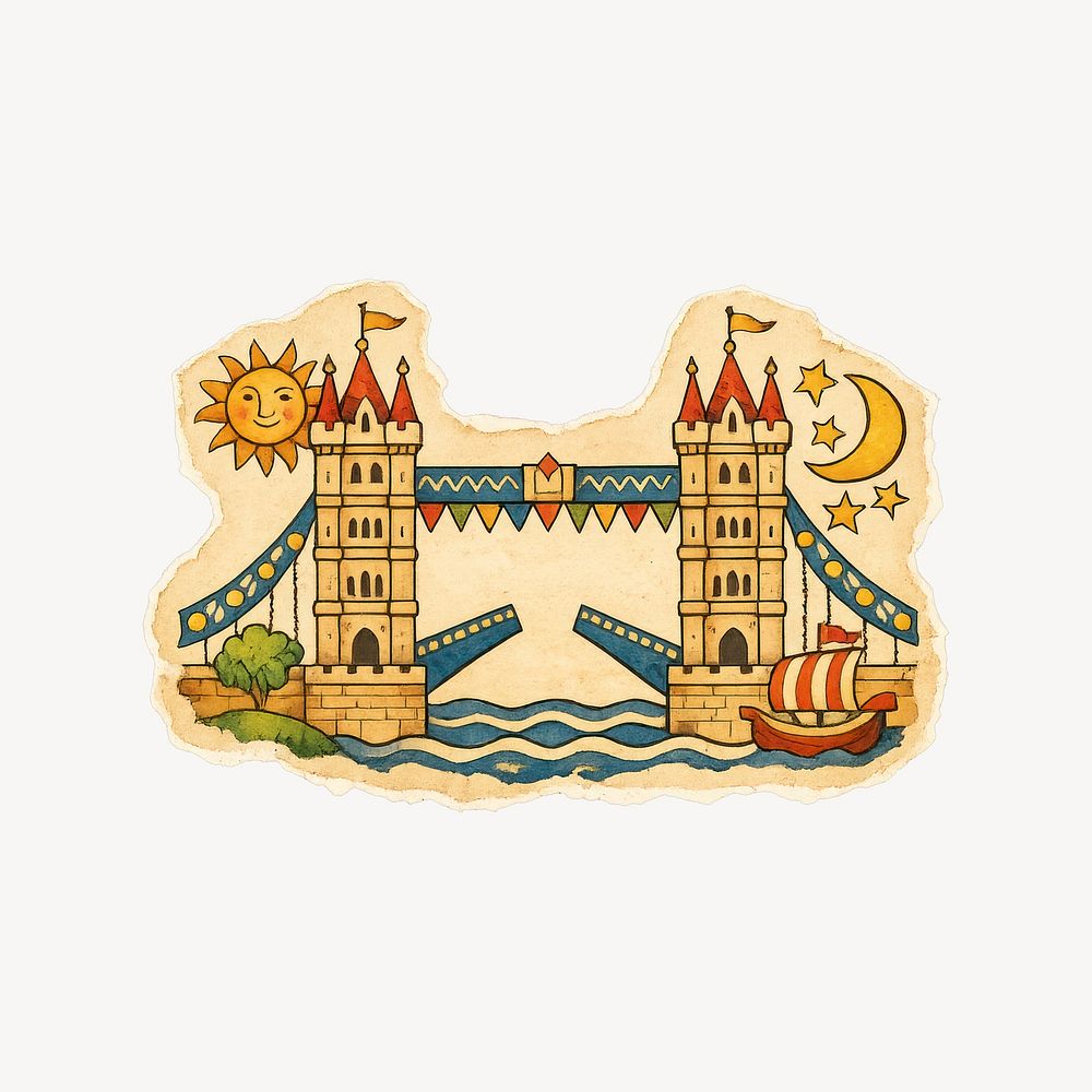 Tower Fantasy Vintage Design Paper Images | Free Photos, PNG Stickers ...