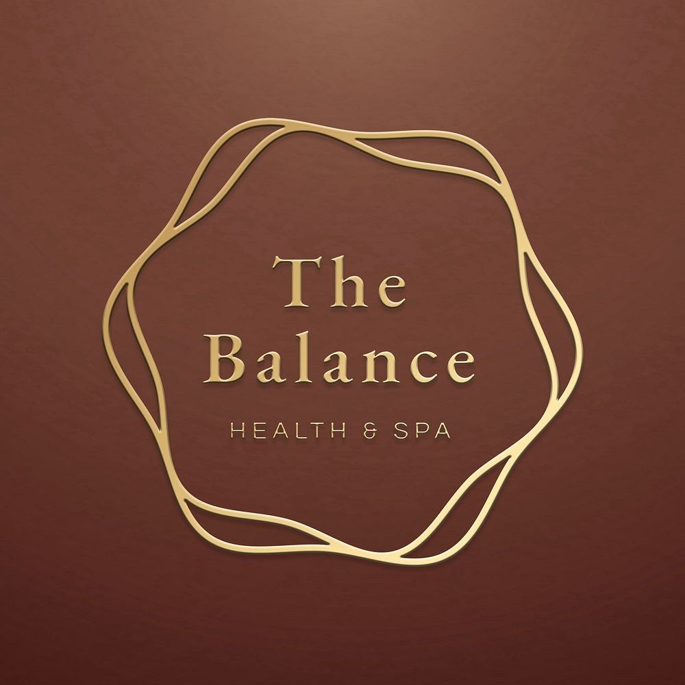 Editable spa logo template psd | Premium PSD - rawpixel