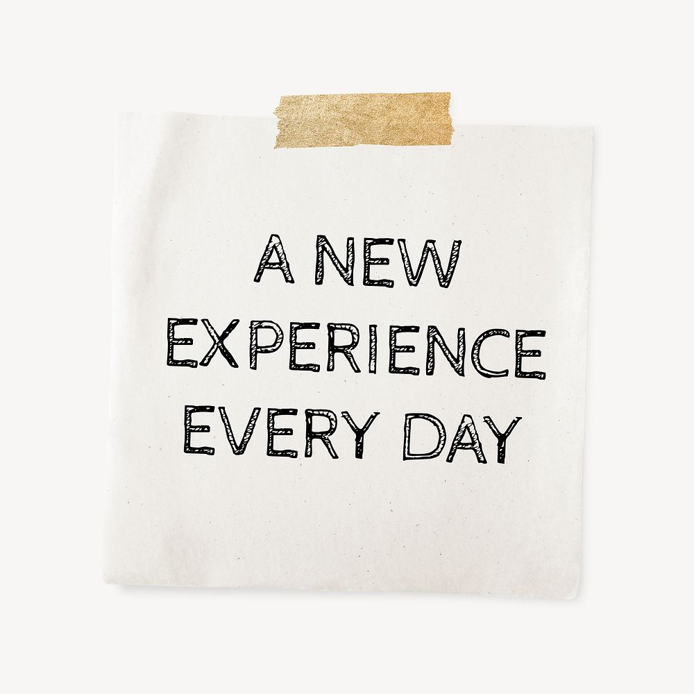 Positive quote, taped note paper, | Free Photo - rawpixel