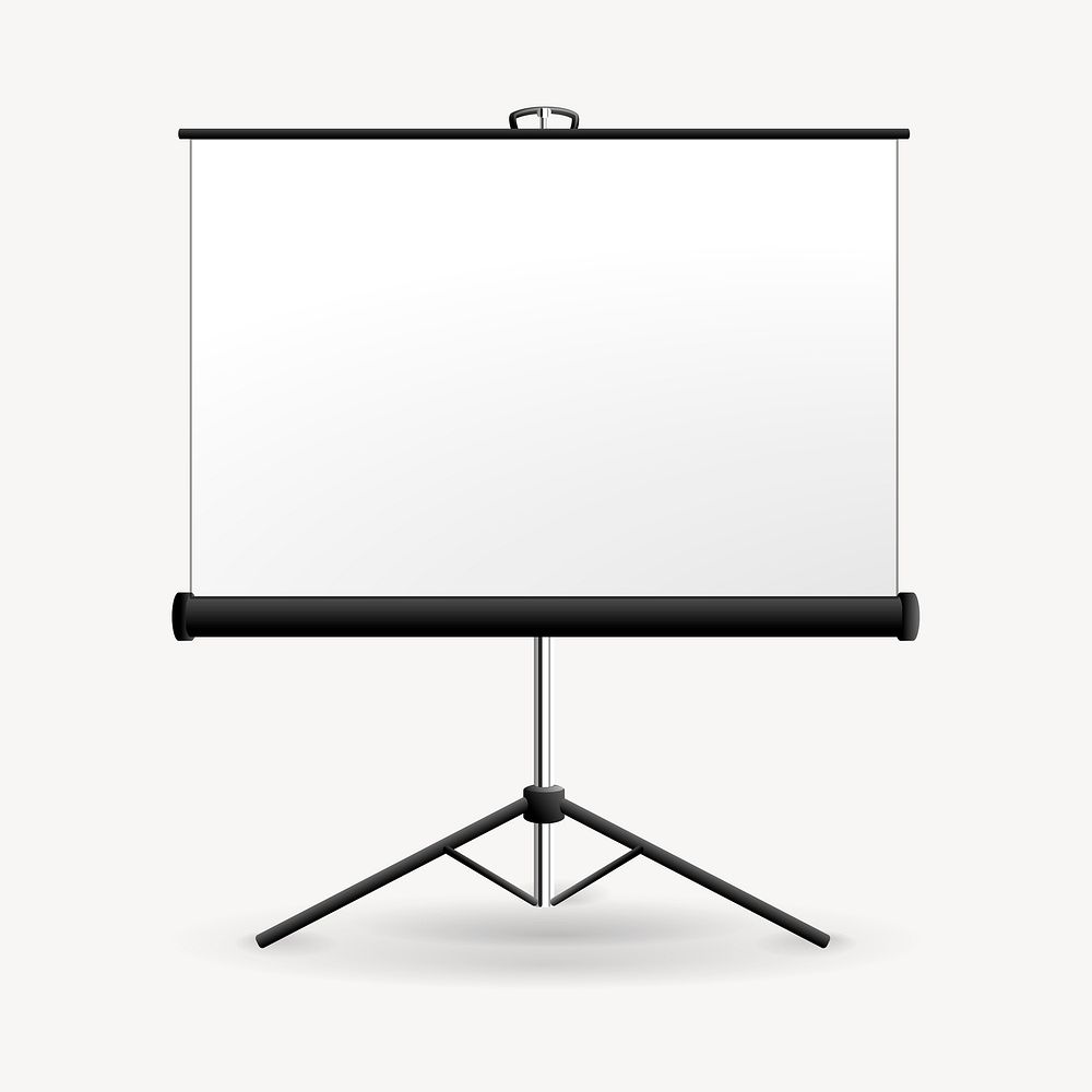 Projector screen illustration. Free public | Free Photo - rawpixel
