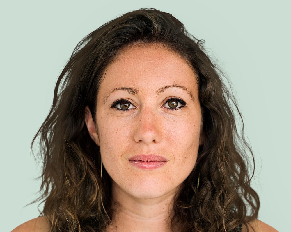 Beautiful woman smiling, happy face | Premium Photo - rawpixel