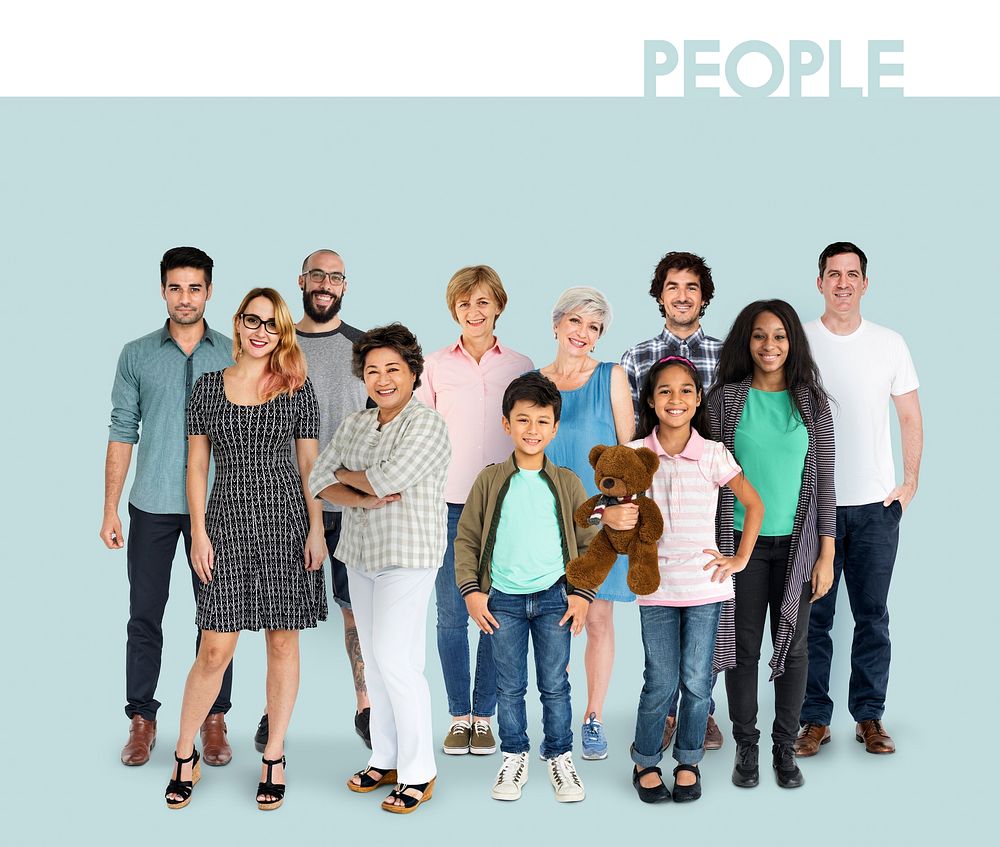 Diversity of People Generations Set | Photo - rawpixel
