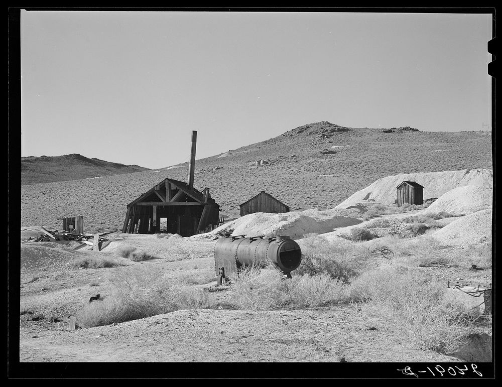 Abandoned mine. Washoe County, Nevada. | Free Photo - rawpixel