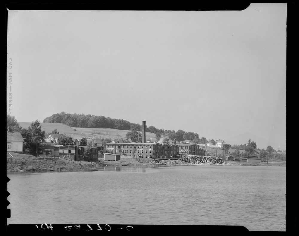 Veneer mill. Newport, Vermont. Sourced | Free Photo - rawpixel
