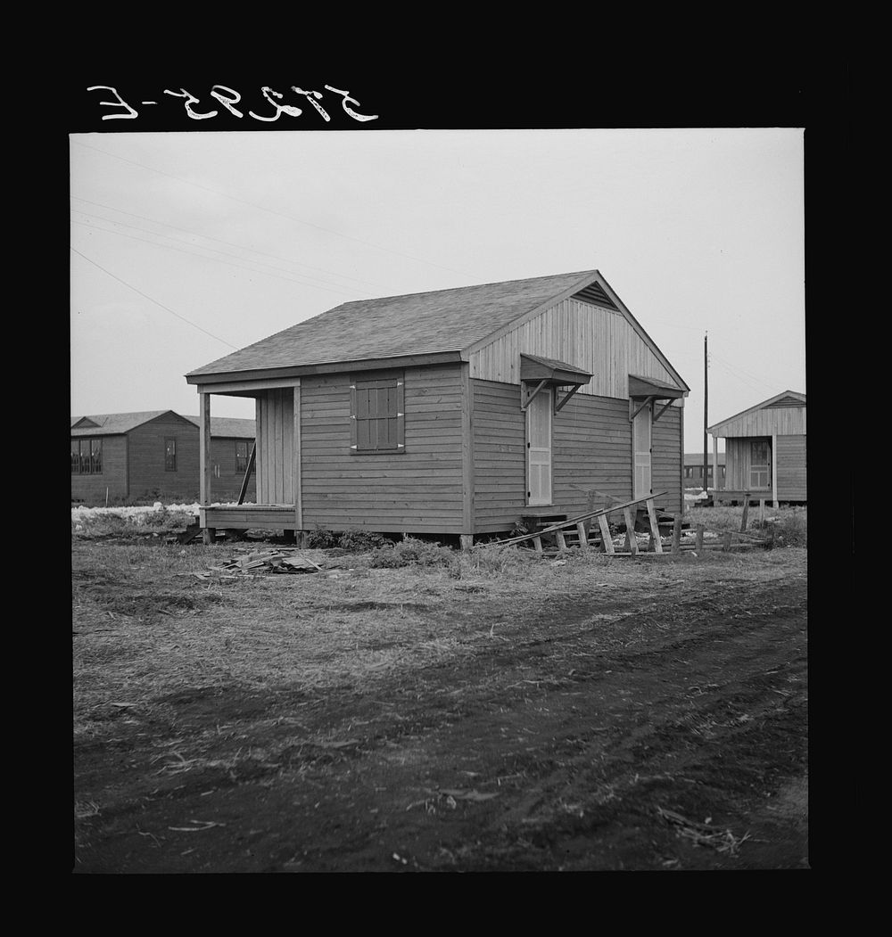 Migratory labor camp construction. Pahokee, | Free Photo - rawpixel