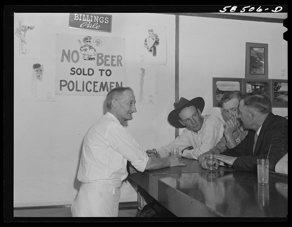 bar Saturday night Birney, Montana. | Free Photo - rawpixel