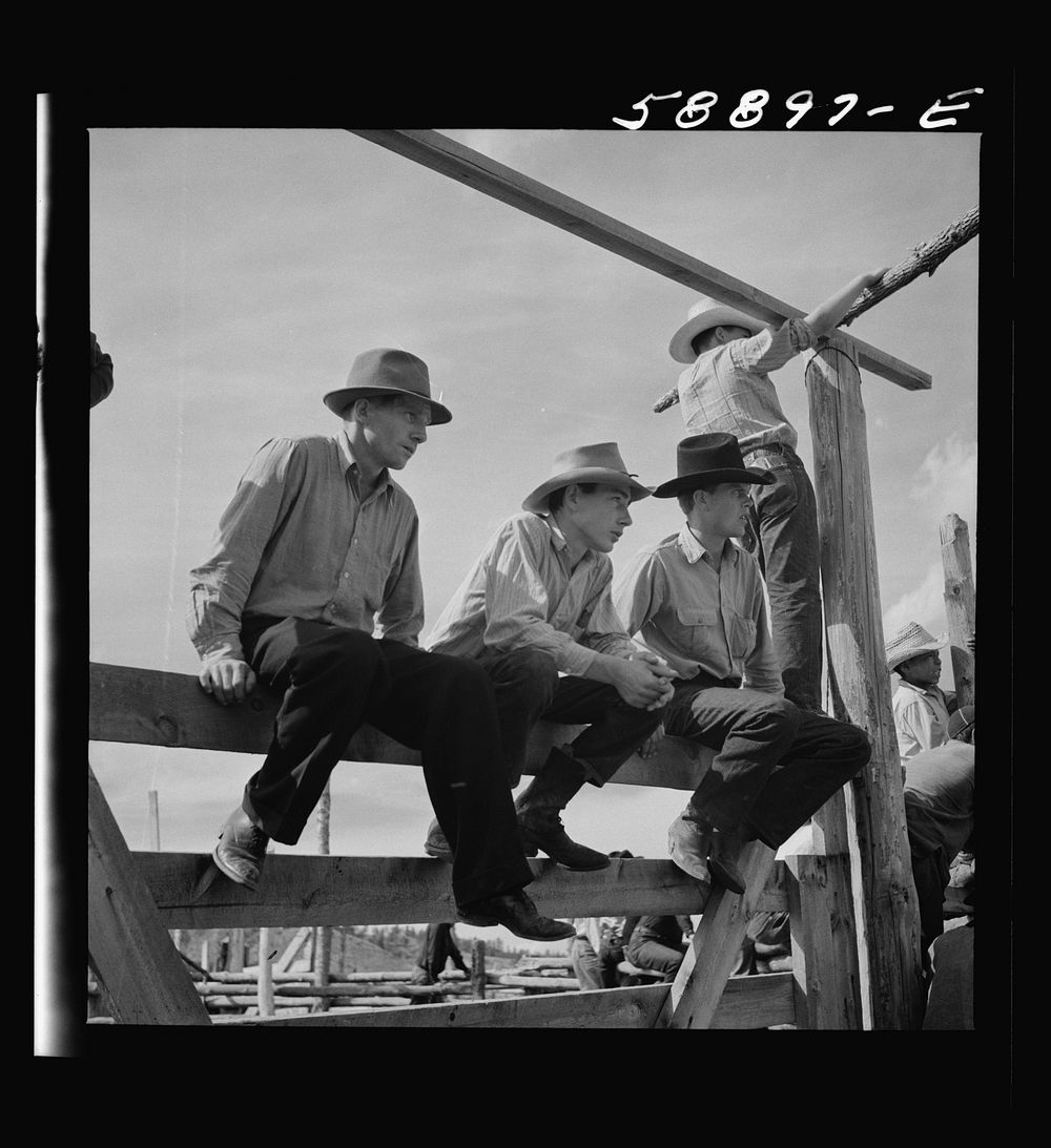 Boys nearby ranches rodeo. Ashland, | Free Photo - rawpixel