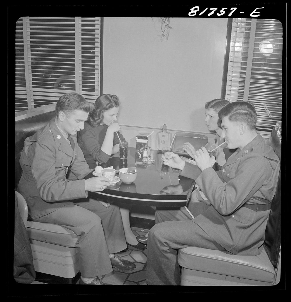 Washington, D.C. Hot Shoppe restaurant. | Free Photo - rawpixel