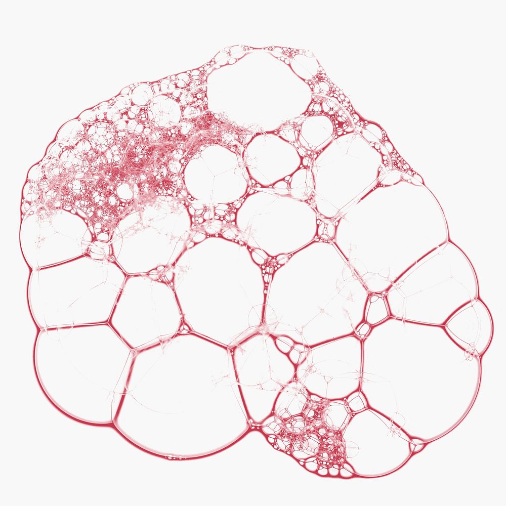 Red bubble art element graphic | Free Photo - rawpixel