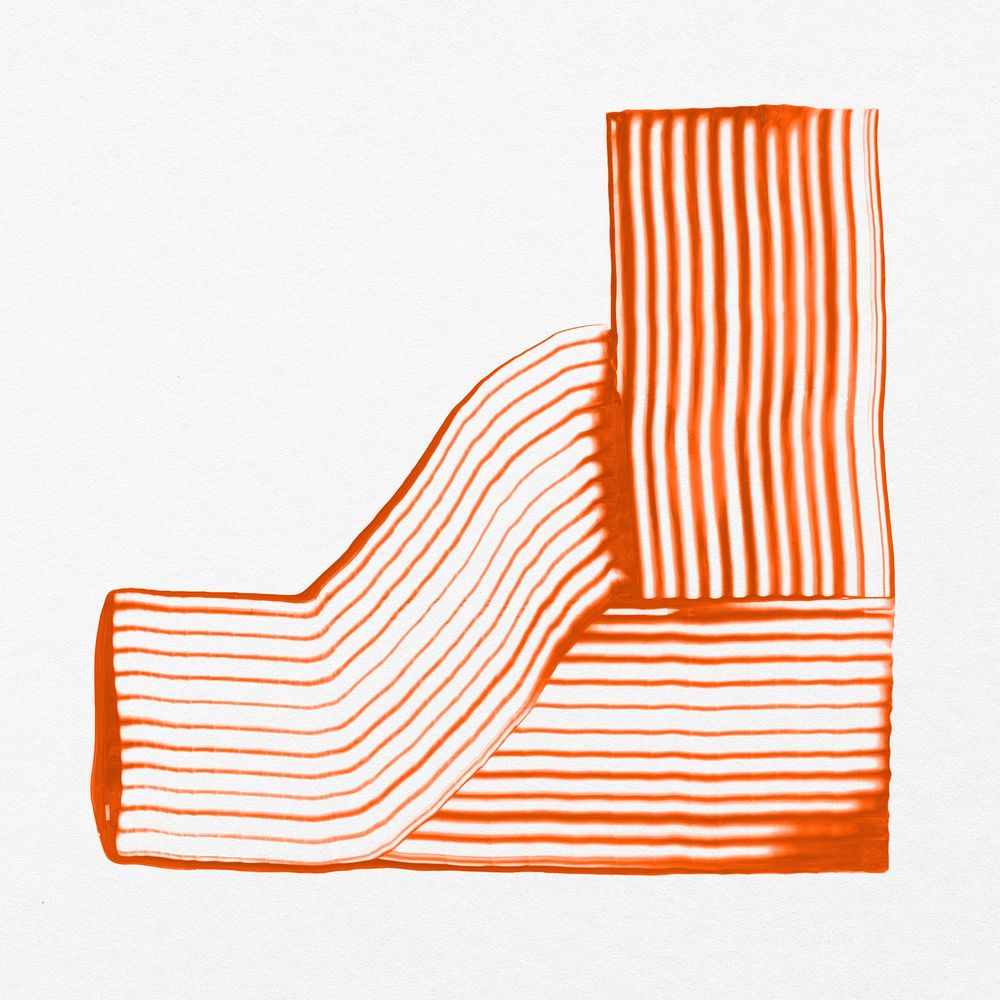 Orange tone comb painting texture | Premium Photo - rawpixel