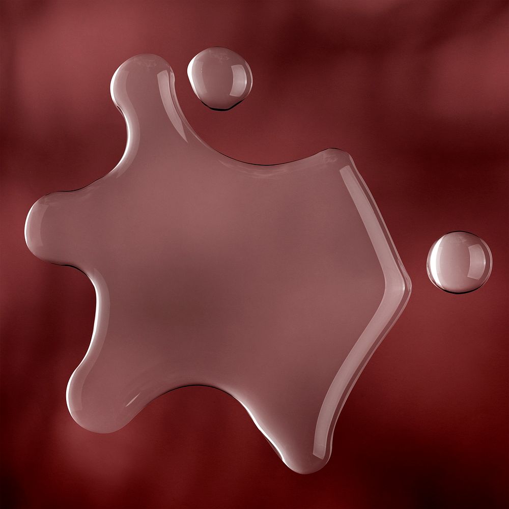 Red background, abstract water shape | Free Photo - rawpixel
