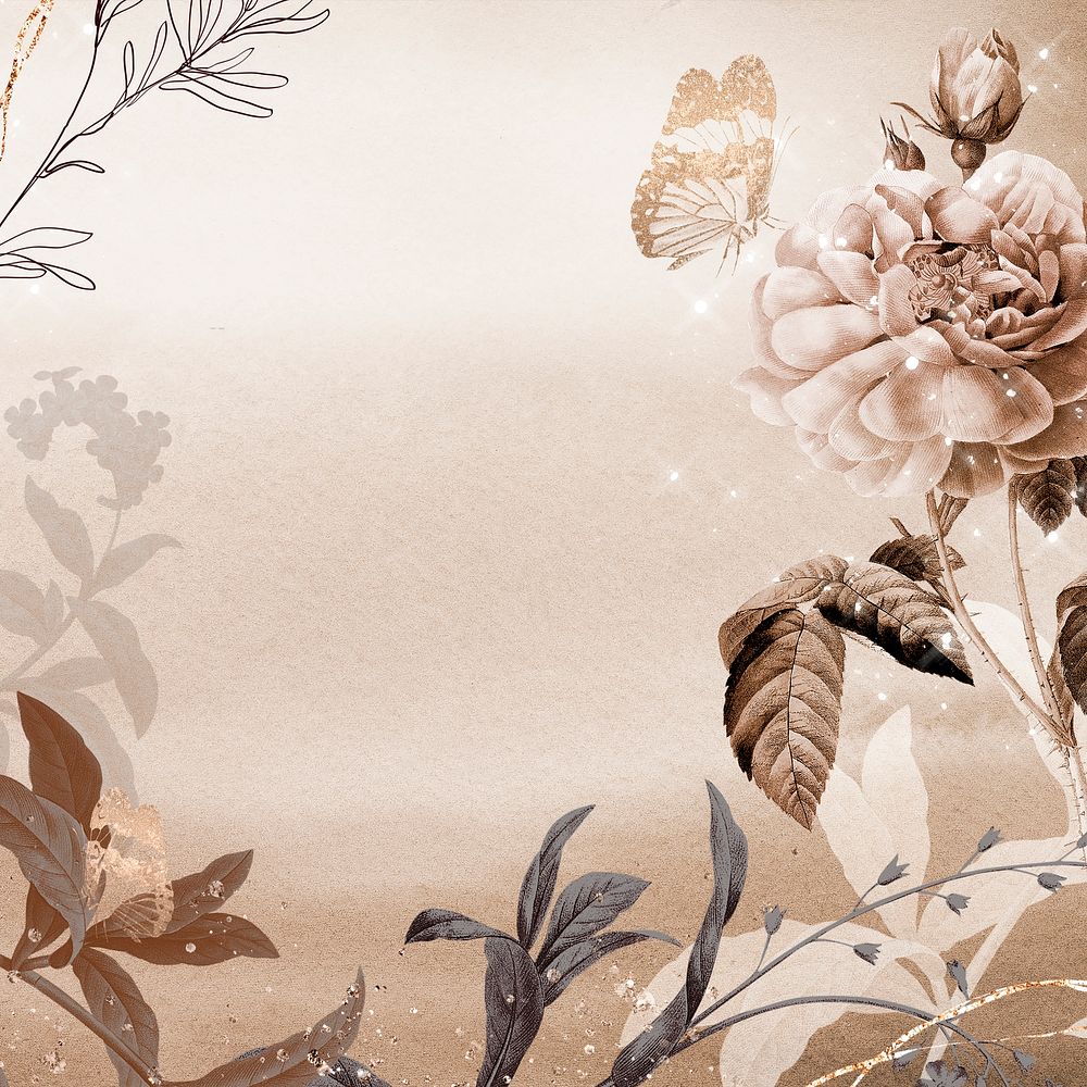 Flower background aesthetic beautiful frame, | Free Photo - rawpixel