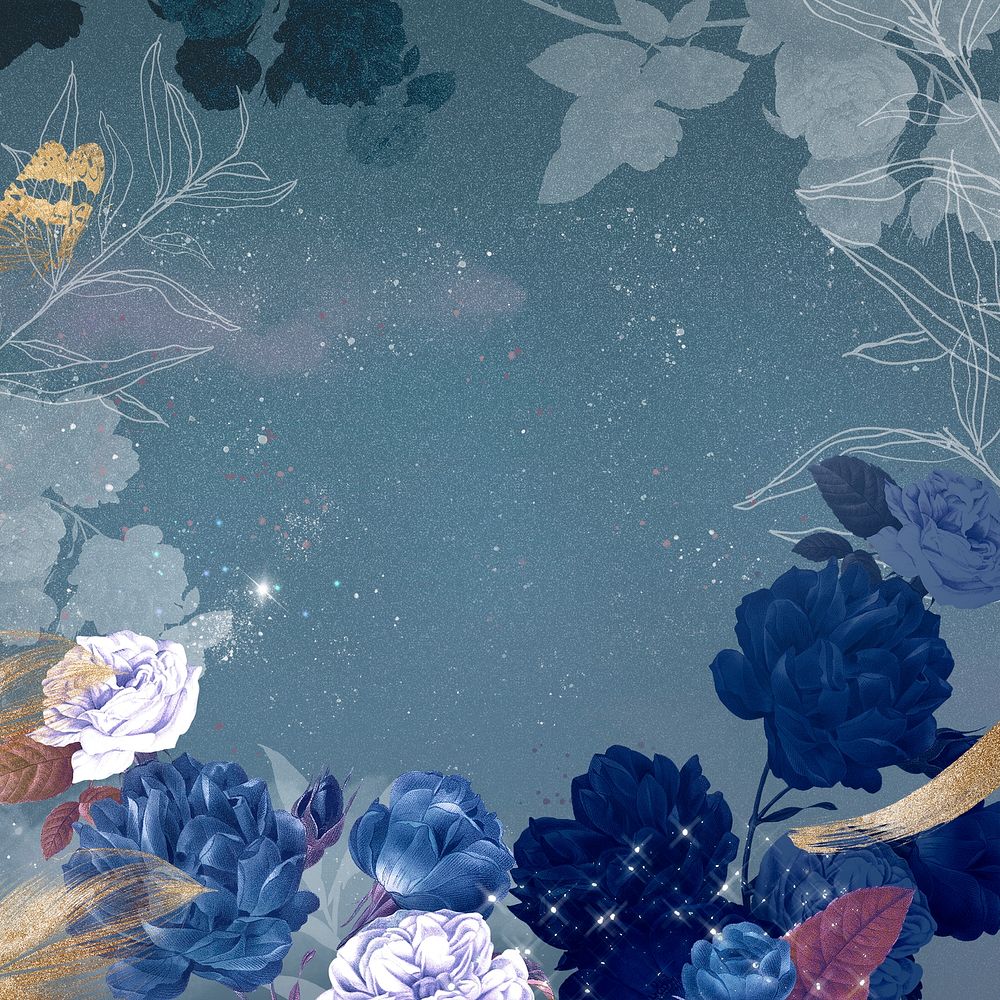 Flower background aesthetic beautiful frame, | Free Photo - rawpixel