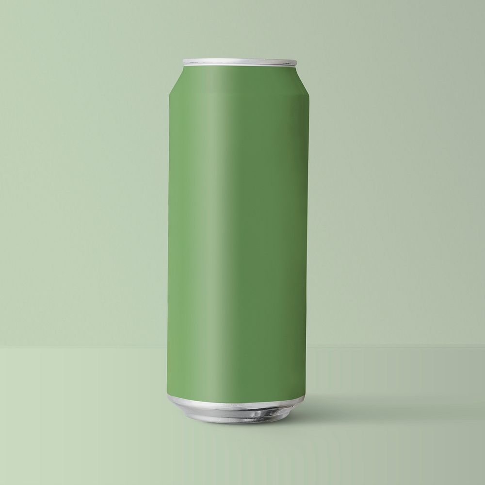 Green soda can beverage product | Free Photo - rawpixel