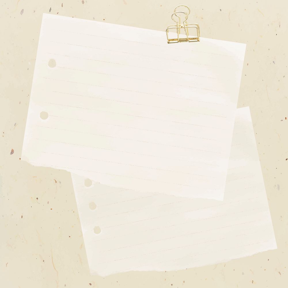 Note paper background, beige design | Premium Vector - rawpixel