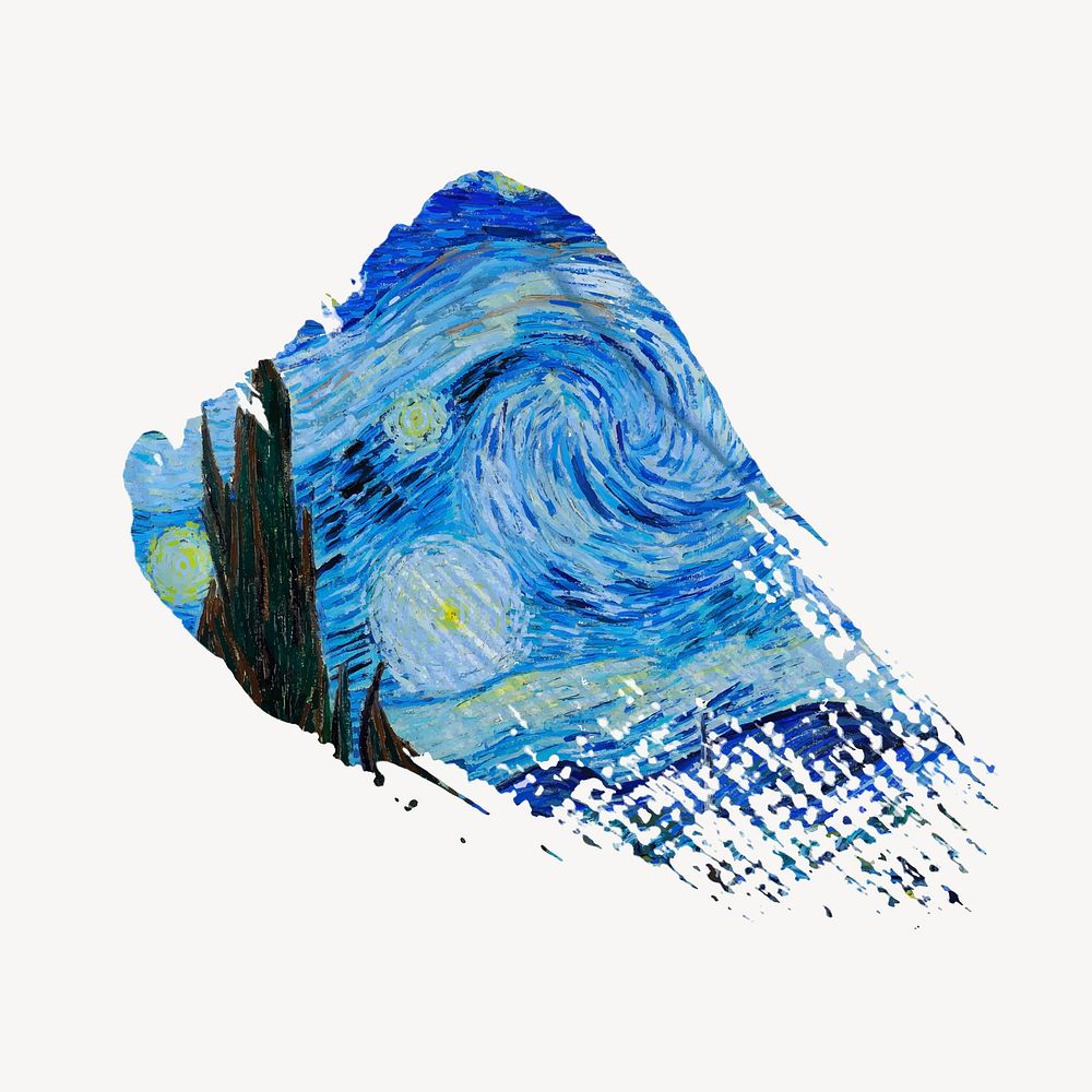 Van Gogh's Starry Night collage | Premium Vector - rawpixel