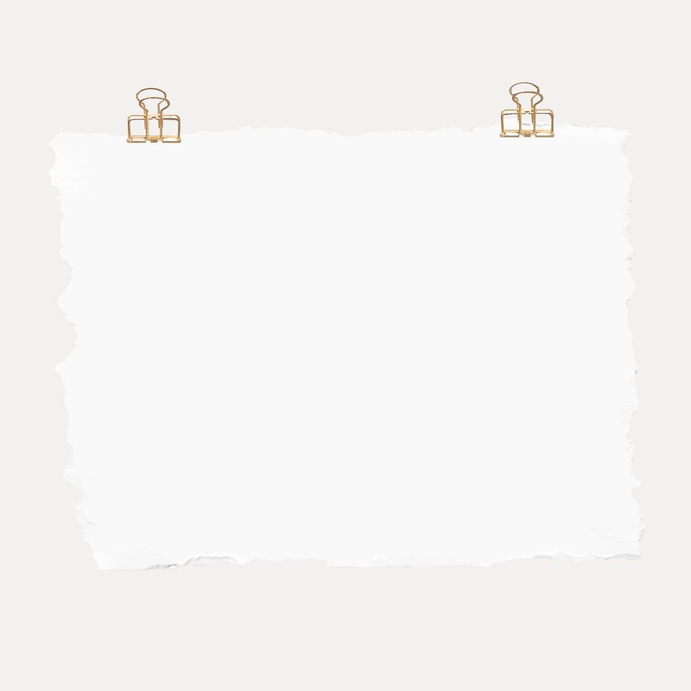 Ripped paper note collage element, | Premium Vector - rawpixel