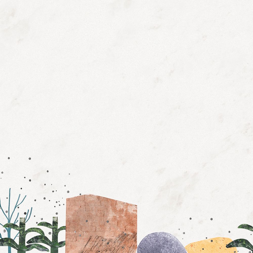 White landscape border background, paper | Premium Photo - rawpixel