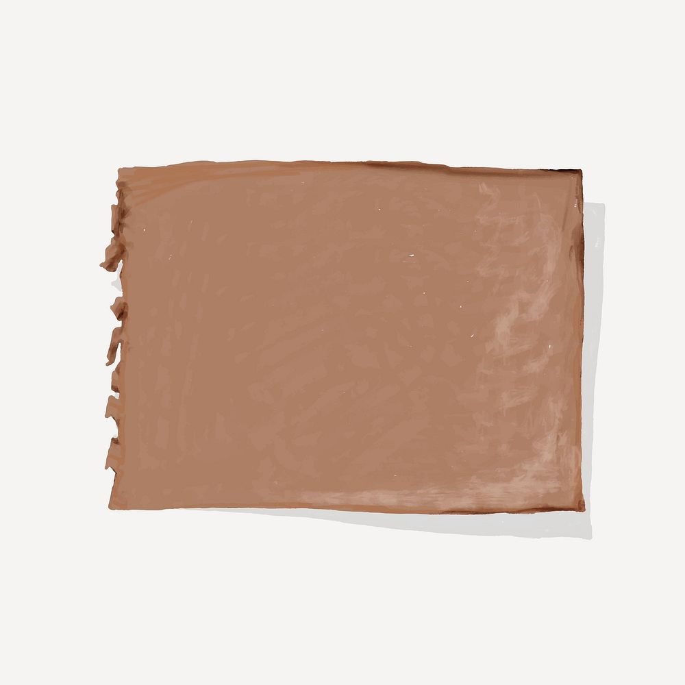 Brown ripped paper, aesthetic stationery | Premium Vector Illustration ...