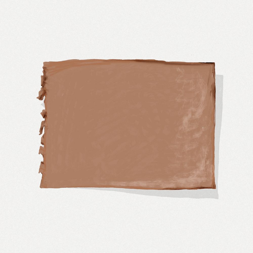Brown ripped paper, aesthetic stationery | Premium PSD Illustration ...