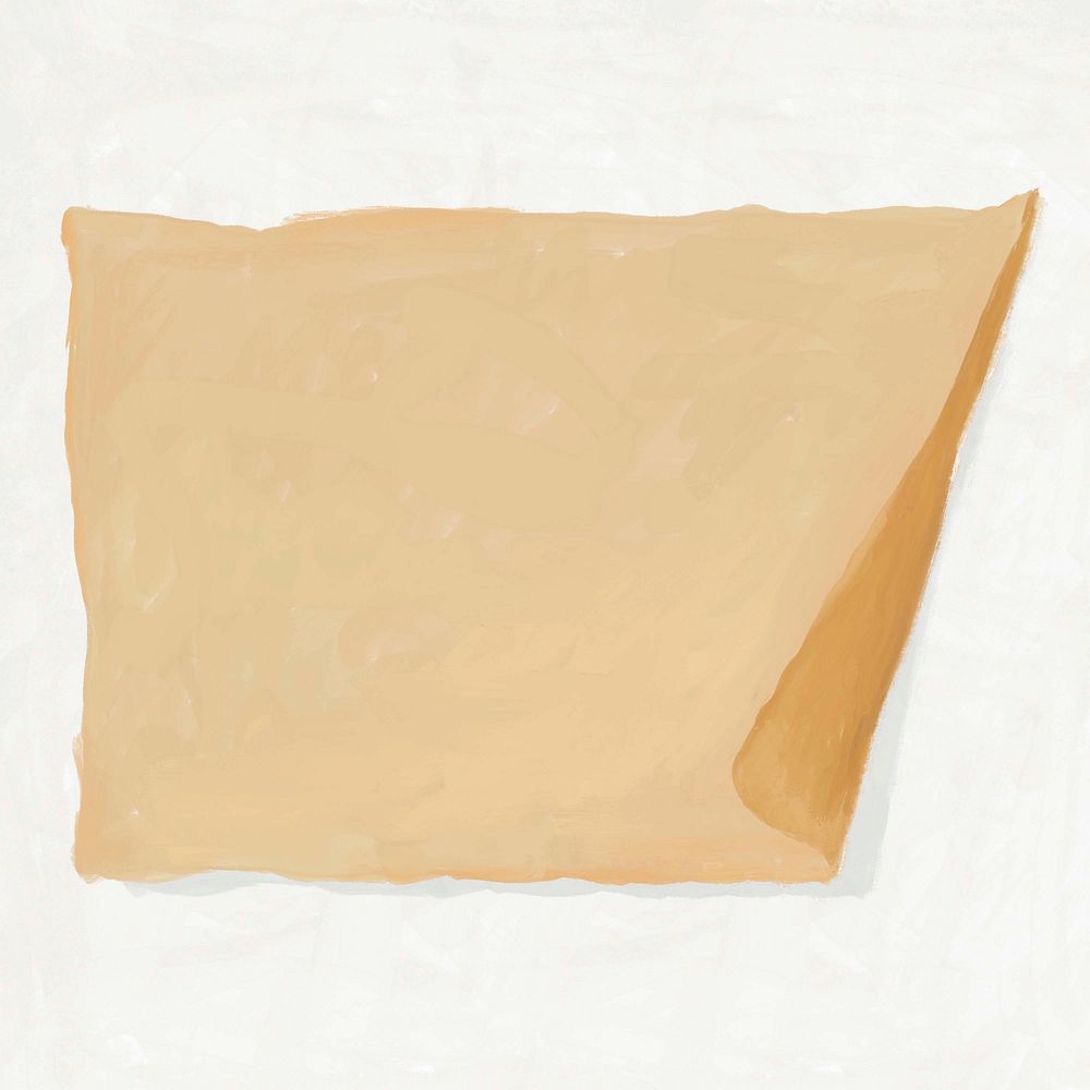 Brown ripped paper, aesthetic stationery | Premium Photo Illustration ...