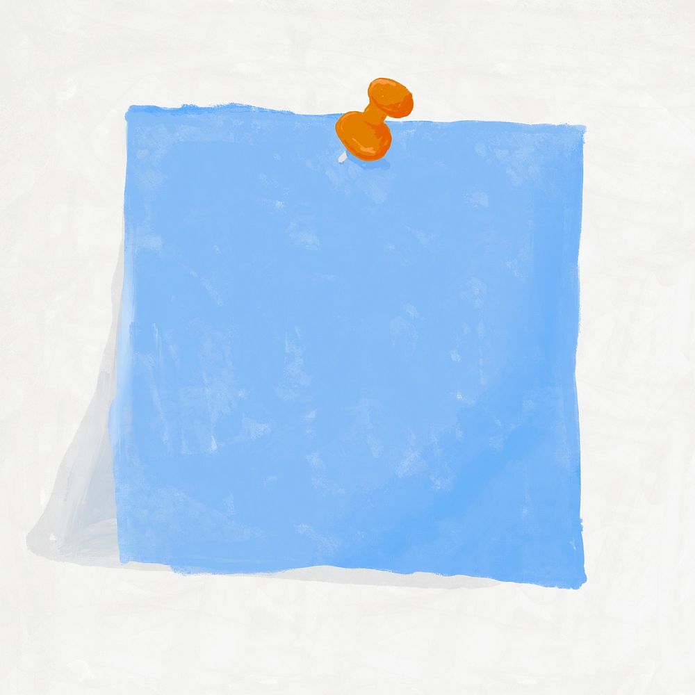 Pinned note paper, aesthetic stationery | Premium Photo Illustration ...