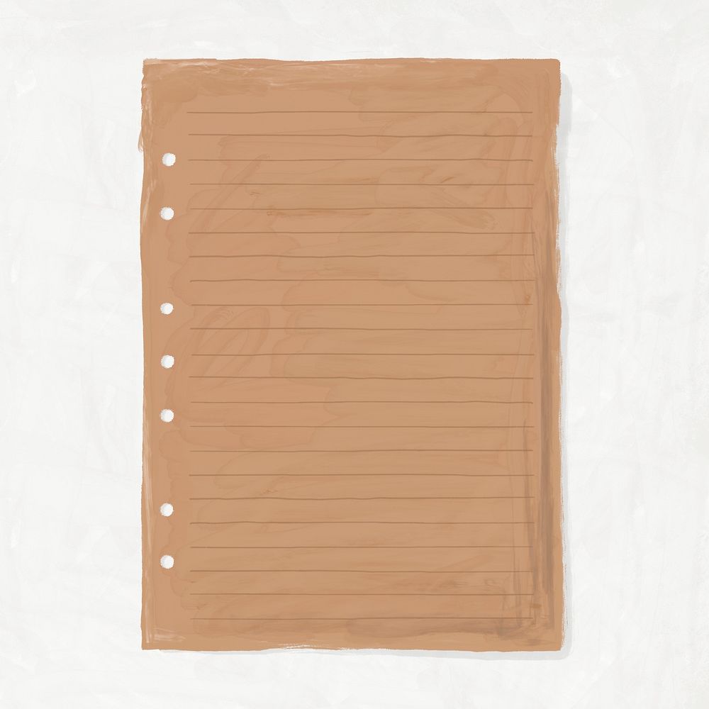 Brown graph paper, aesthetic stationery | Premium PSD - rawpixel