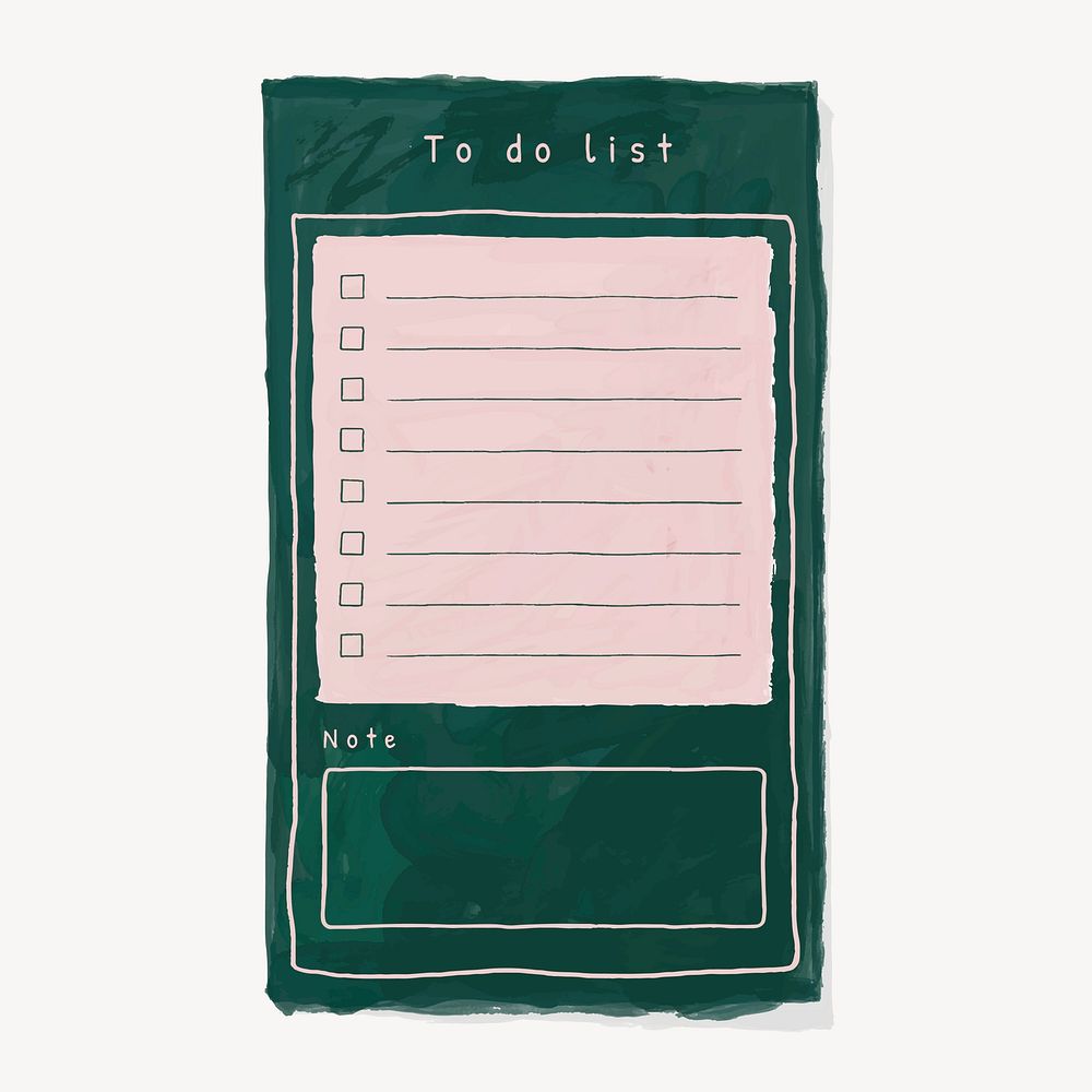 To do list, aesthetic stationery | Premium Vector Illustration - rawpixel