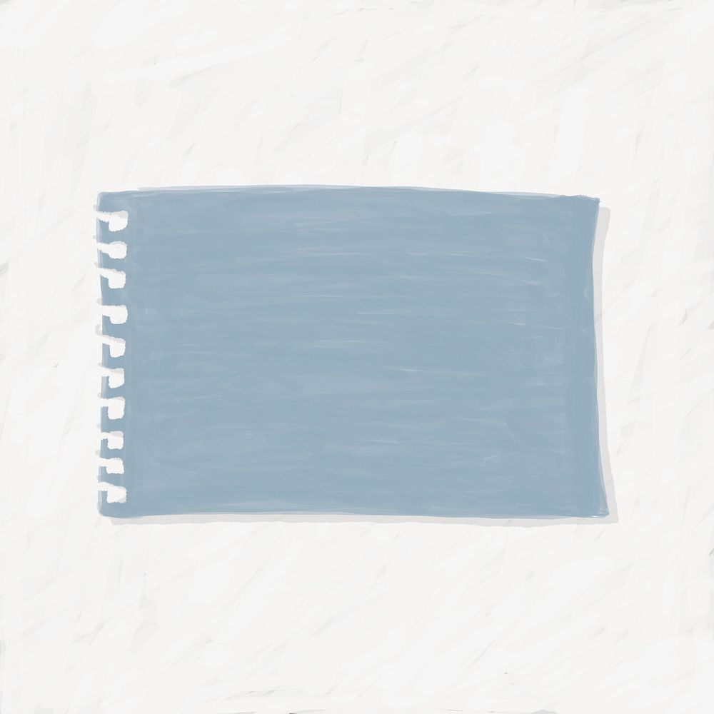 Blue ripped paper, aesthetic stationery | Premium Photo Illustration ...