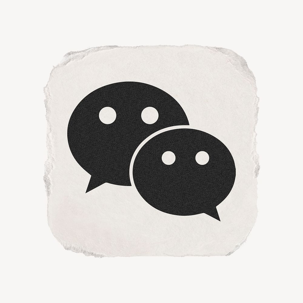 WeChat icon for social media | Free Icons - rawpixel