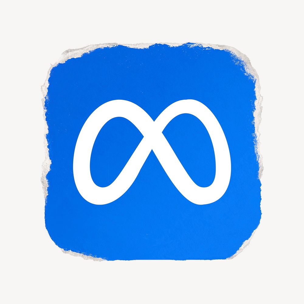 Meta icon for social media | Free Icons - rawpixel