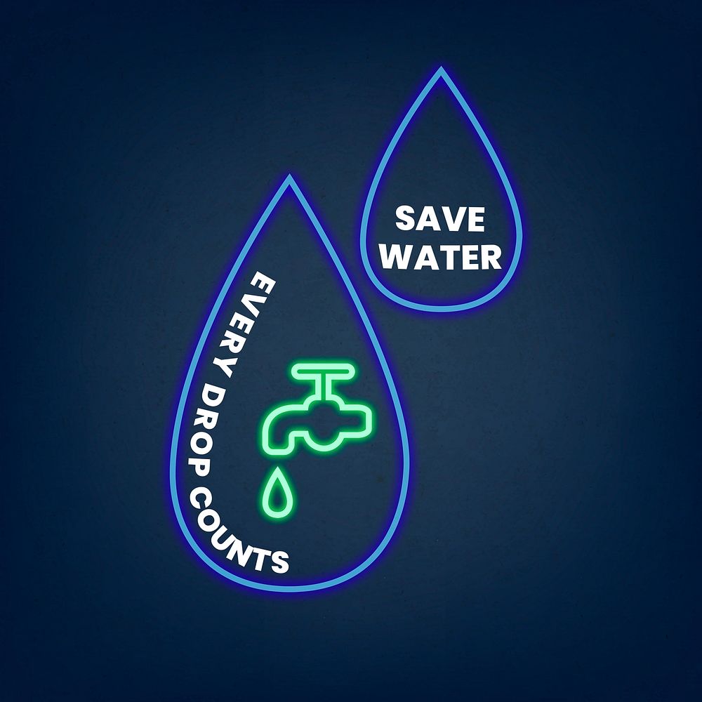 Glowing neon sign psd illustration | Premium PSD - rawpixel