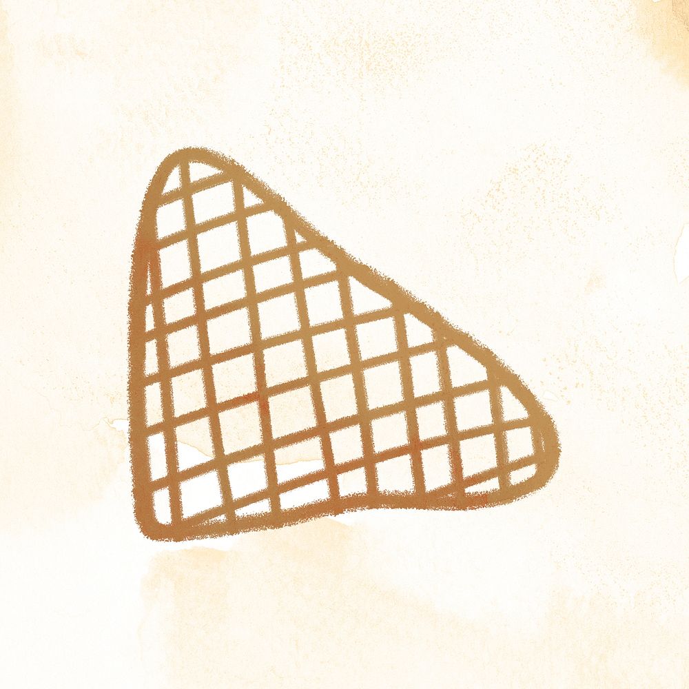 Brown triangle collage element, geometric | Premium PSD - rawpixel