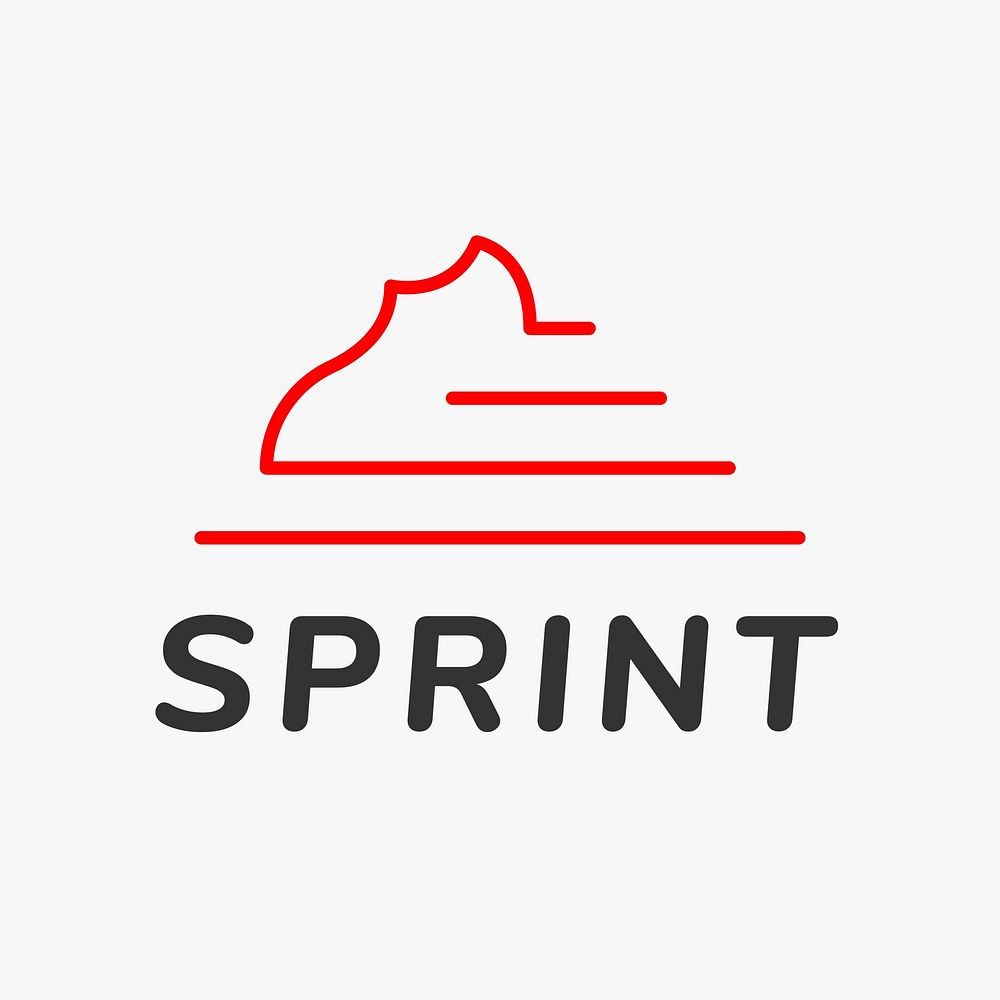 Sports logo template, modern business | Premium PSD - rawpixel