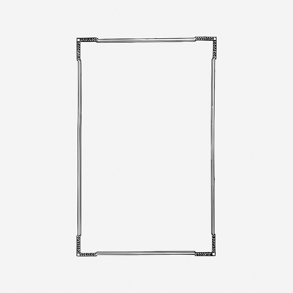 Basic frame, drawing illustration. | Free Photo Illustration - rawpixel