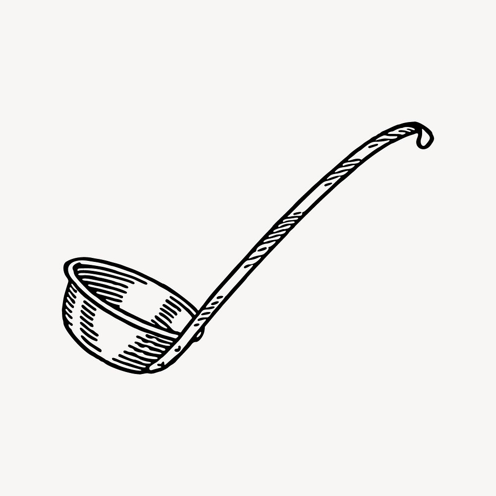 Dipper clipart, vintage illustration psd | Free PSD - rawpixel