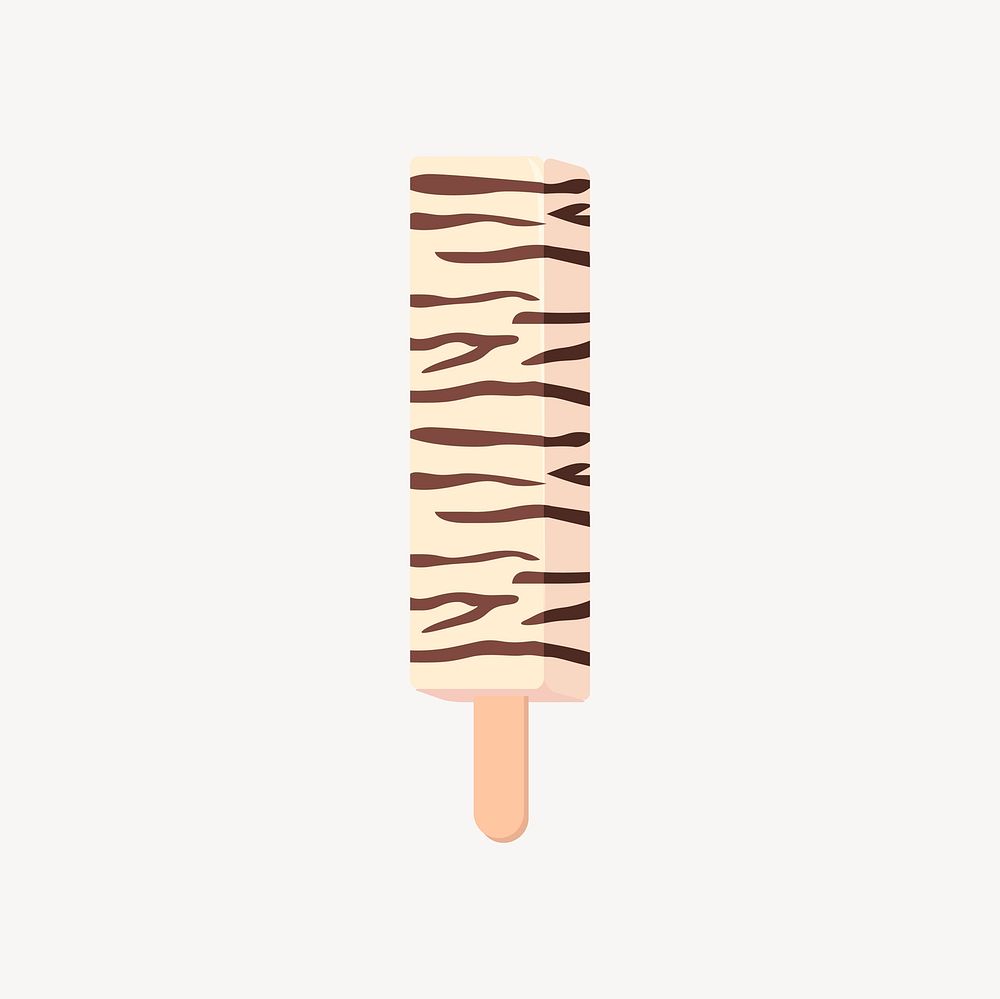 Popsicle ice-cream clipart, dessert illustration | Free Vector - rawpixel