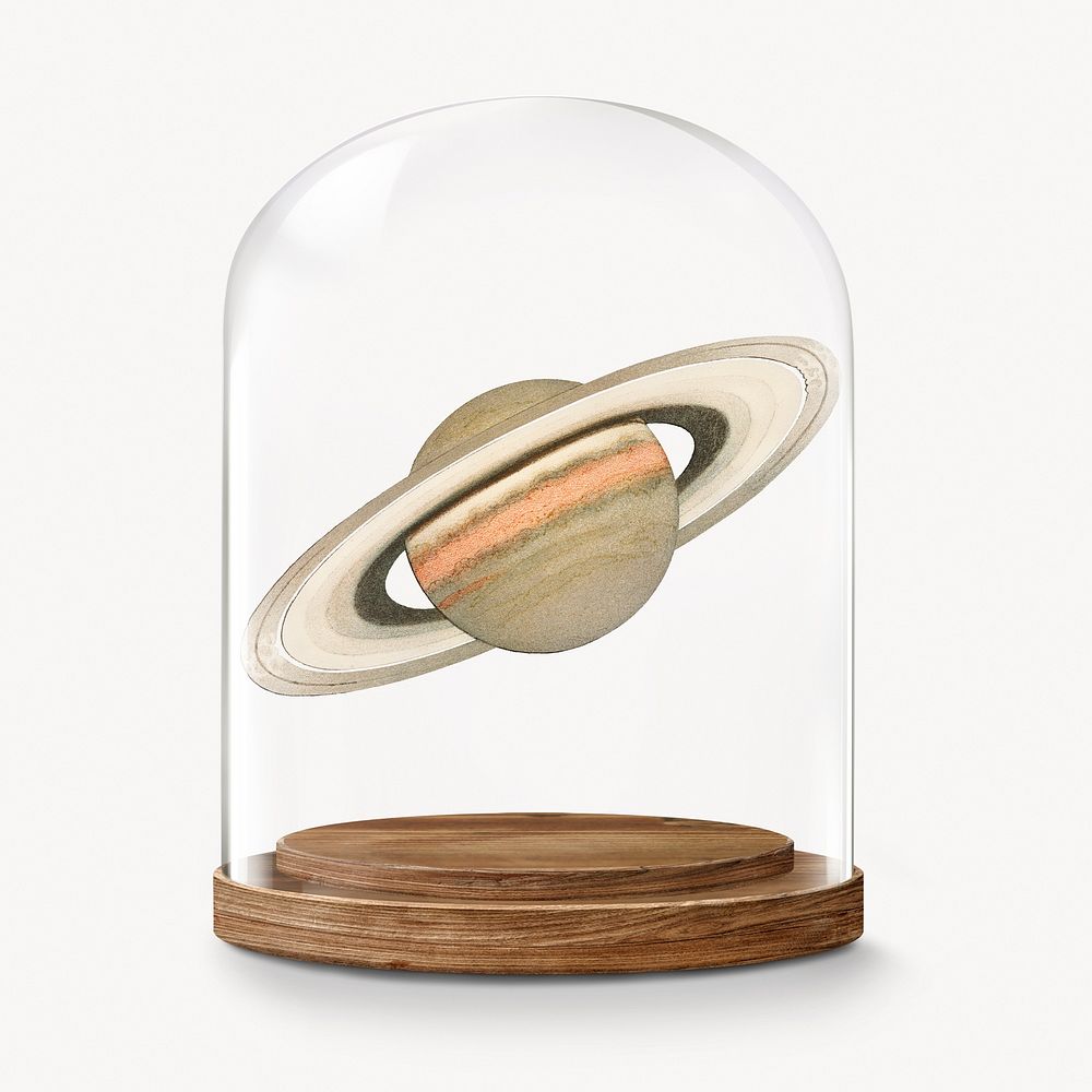 Saturn glass dome, space, galaxy | Free Photo - rawpixel